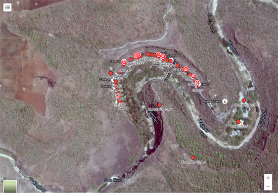 Tour (Map) of Ajanta Caves in India • Approach Guides